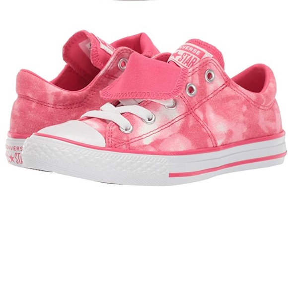 Converse | Shoes | Converse Girls Sz 3 Chuck Taylor All Star Maddie ...